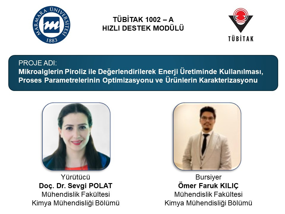 Mühendislik Fakültesi’nden TÜBİTAK Proje Başarısı | Marmara Üniversitesi